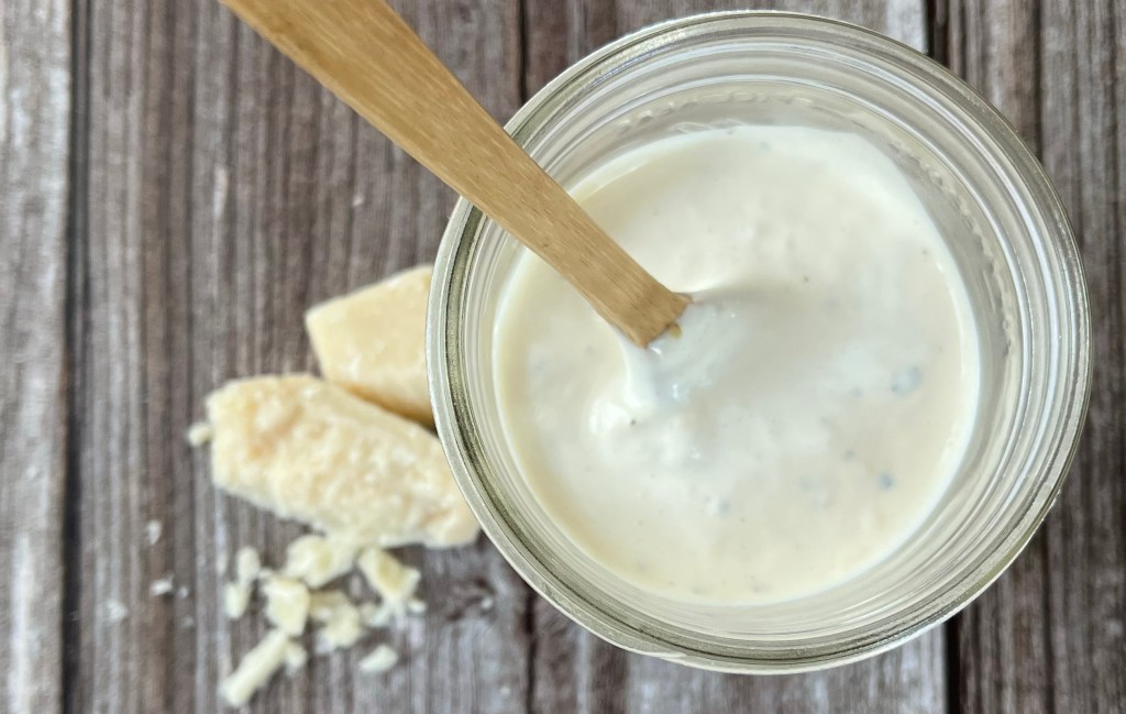 Creamy Parmesan Dressing – Clover and Thyme